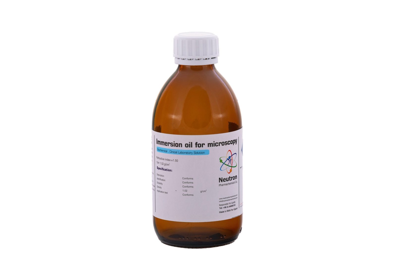 Imersion oil | Neutronco